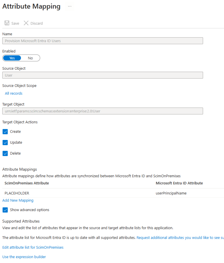 Entra ID SCIM provisioning with ECMA2 agent using PowerShell Connector ...